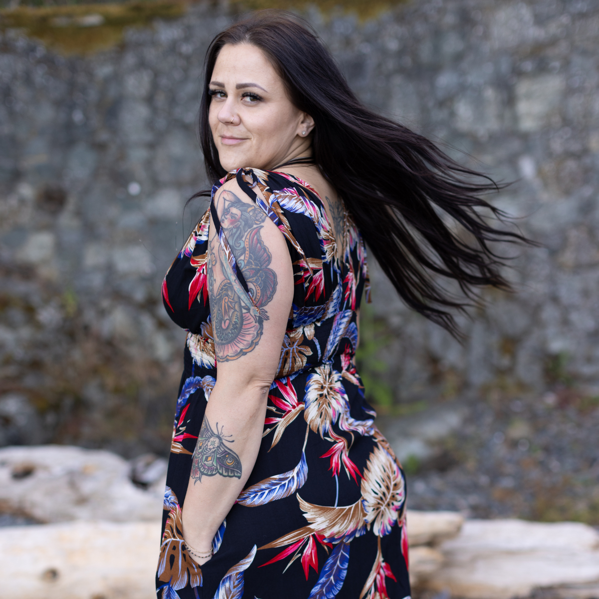 Juno Print Dress – Artio Clothing Inc.